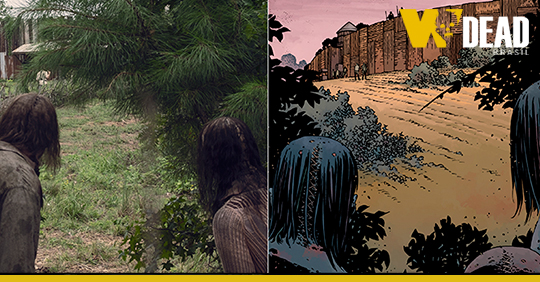 Comparação SÉRIE vs QUADRINHOS: The Walking Dead S09E10 - "Omega"