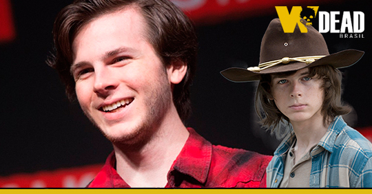 Chandler Riggs, o Carl Grimes de The Walking Dead, virá ao Brasil para ...