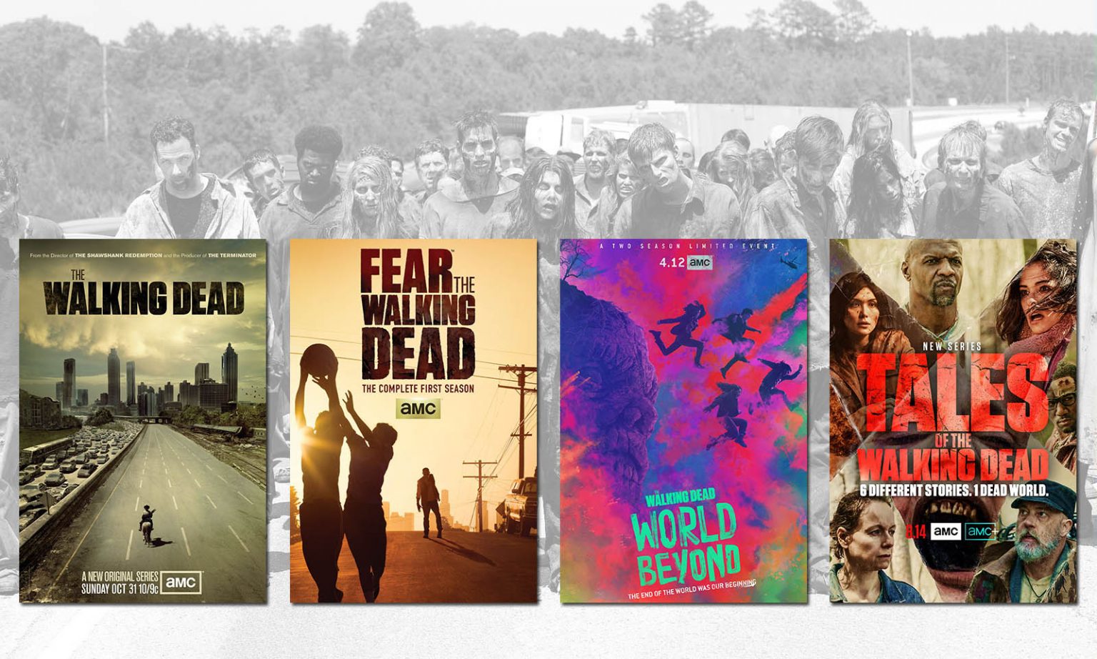 Saiba a ordem cronológica para assistir as séries de The Walking Dead